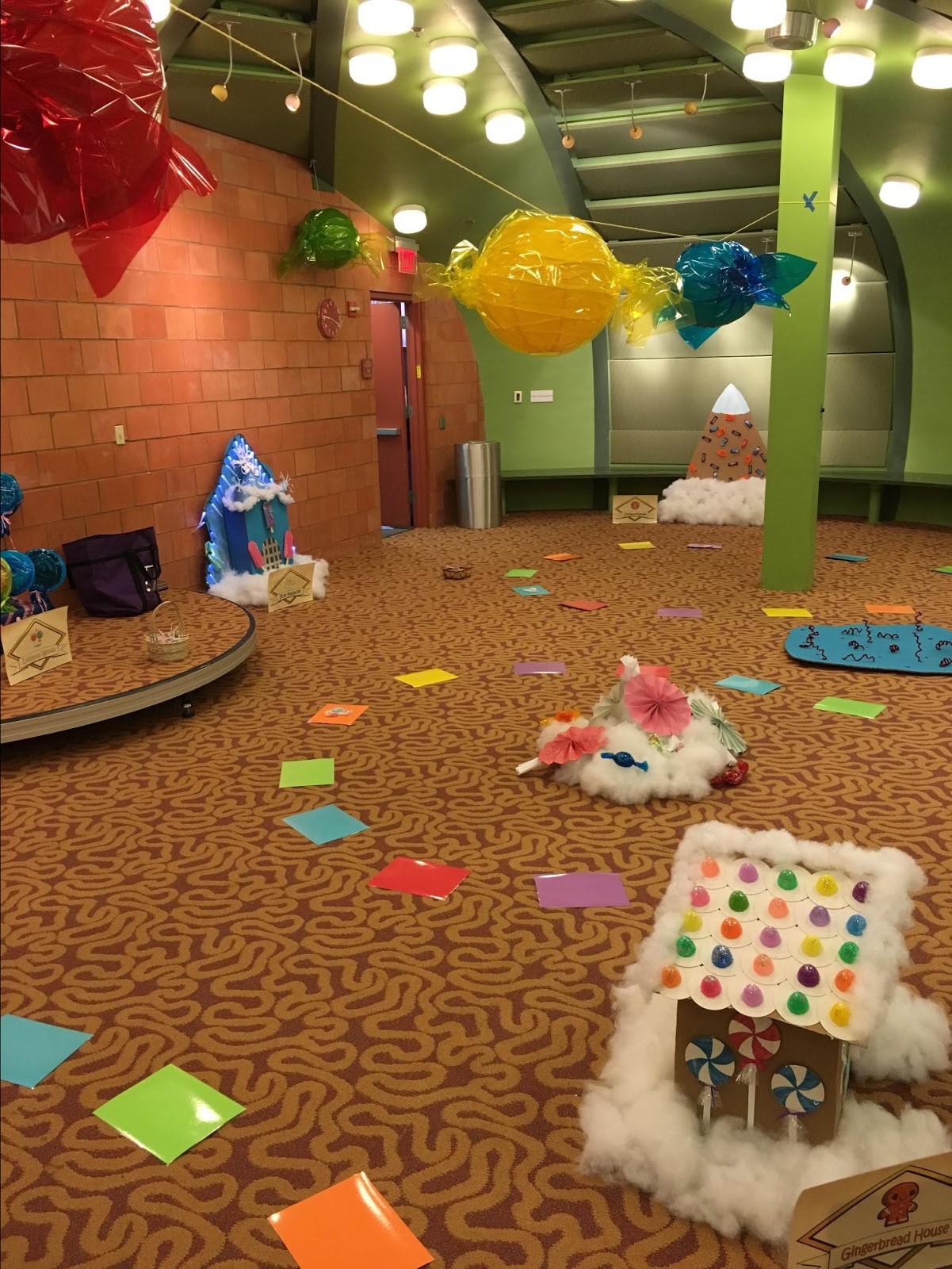 Life Size House Made Of Candy