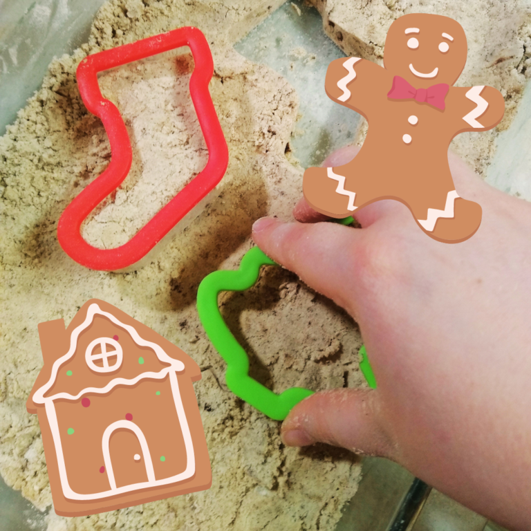 Gingerbread Dough Sensory Bin - Daniel Boone Regional Library