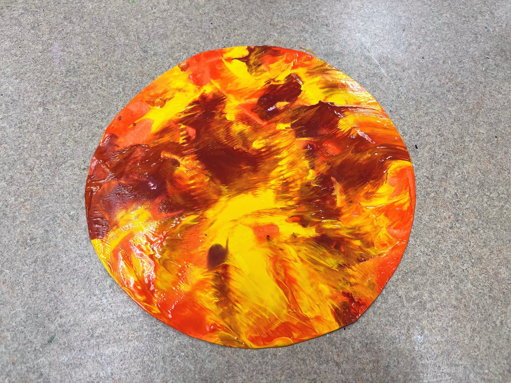 Summer Sun Squish Painting - Daniel Boone Regional Library