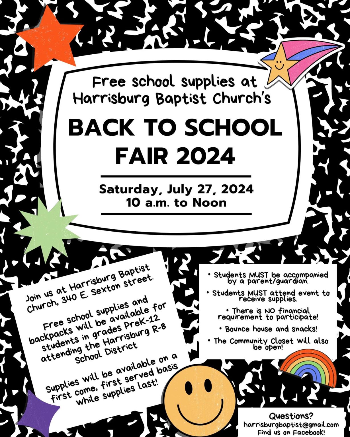 Back to School Fairs 2024 - Daniel Boone Regional Library