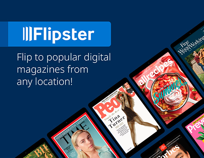 New Online Magazines With Flipster - Daniel Boone Regional Library